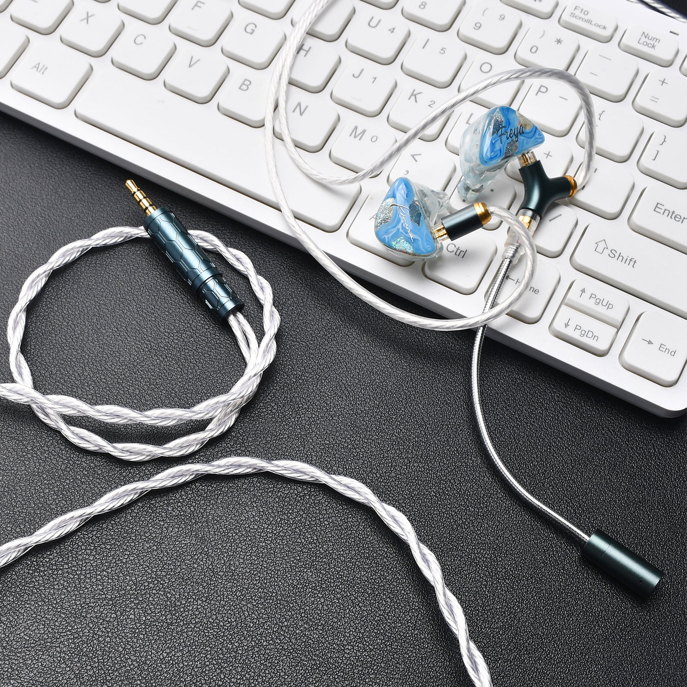 Kinera Gramr Pro Earphone Upgrade Cable Detachable Boom Mic 3.5mm 4.4mm Plug 0.78mm 2Pin/MMCX ...