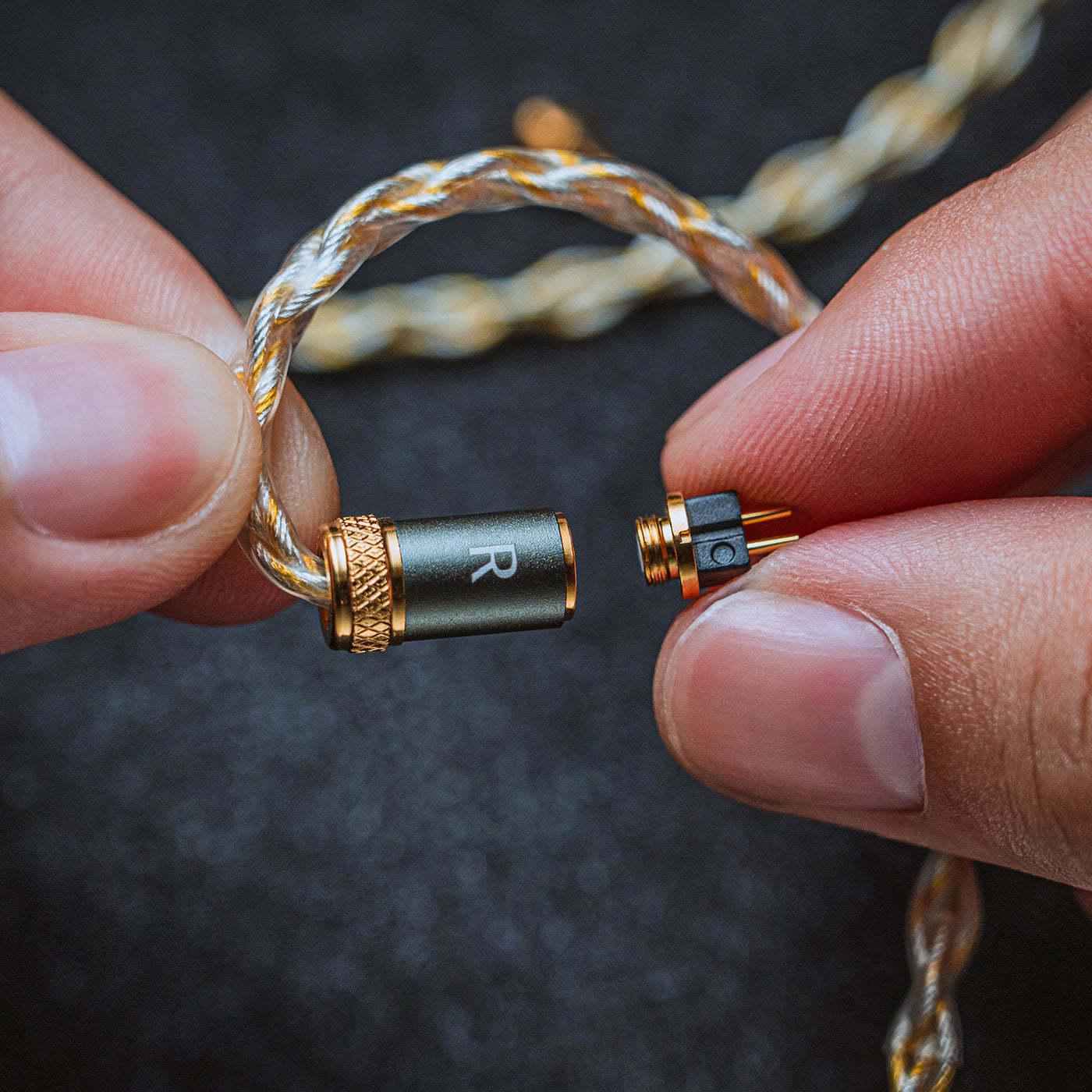 Kinera MIA 6N Single Crystal Copper Silver-Plated Upgrade cable | Kinera