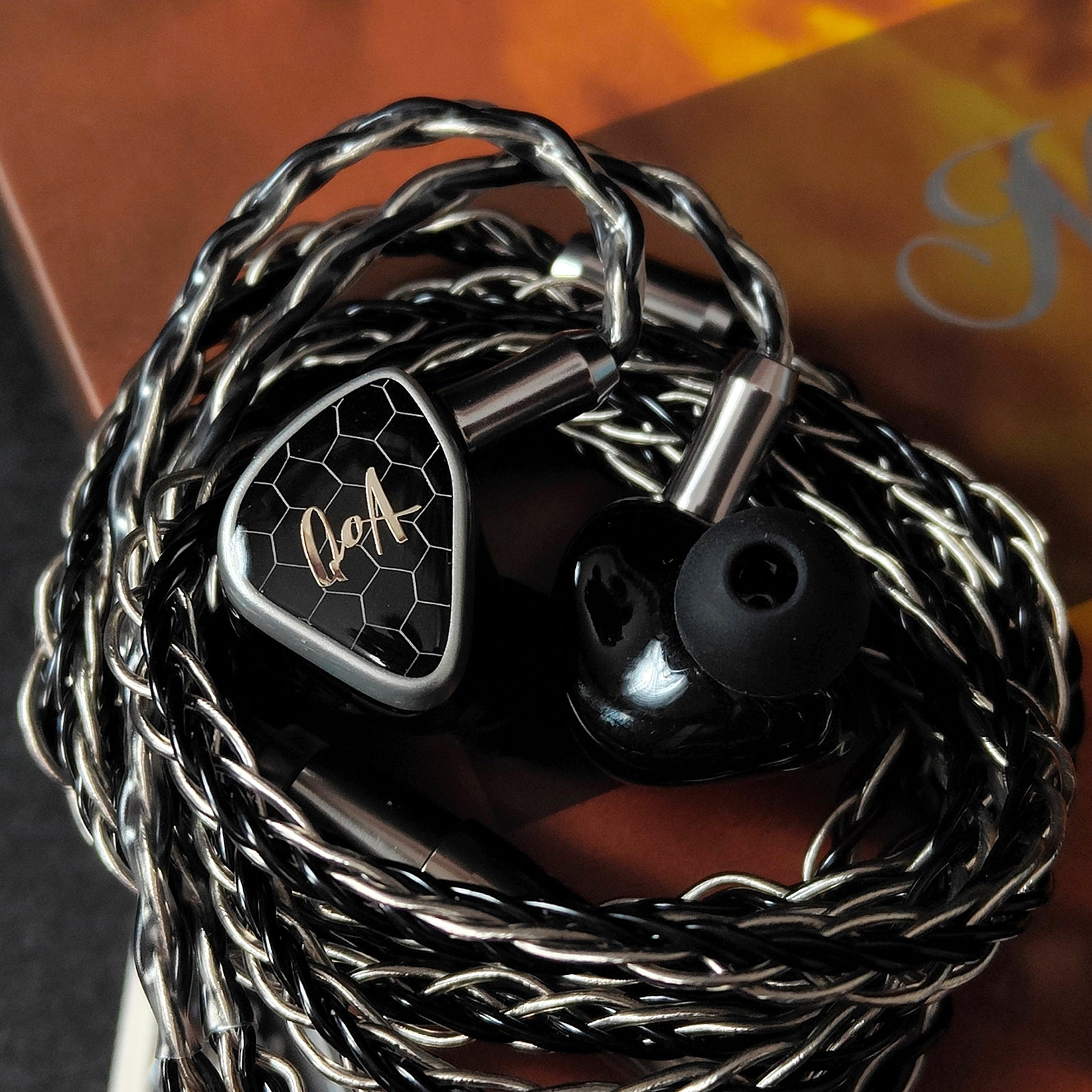 QoA Margarita Earphone 1BA+1DD+2 Sonion Electrostatic 4.4 2.5 Balance ...